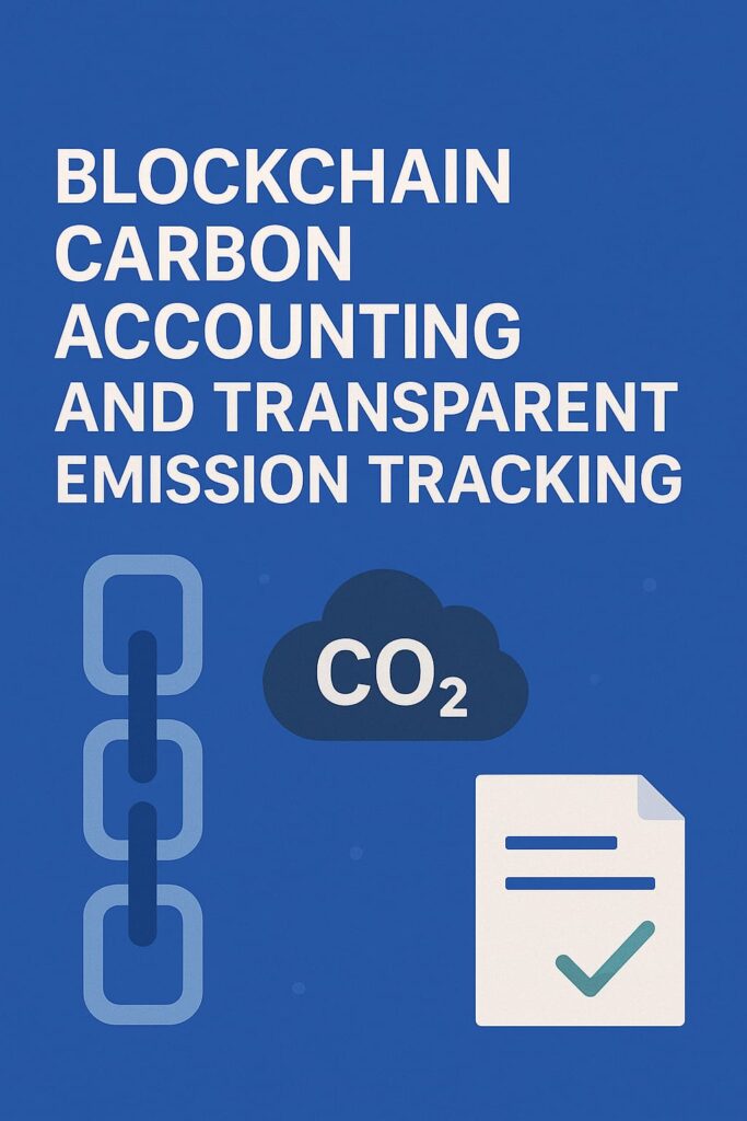 Blockchain Carbon Accounting and Transparent Emission Tracking - Carbon ...