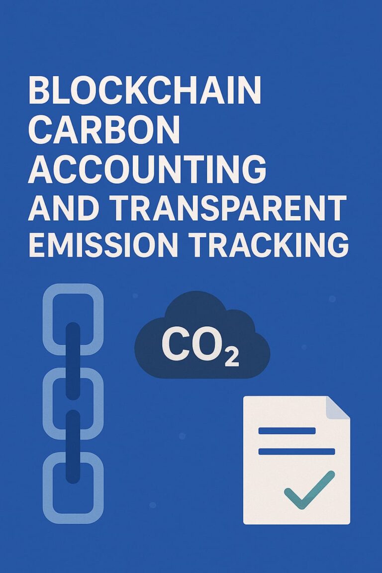 Blockchain Carbon Accounting and Transparent Emission Tracking - Carbon ...